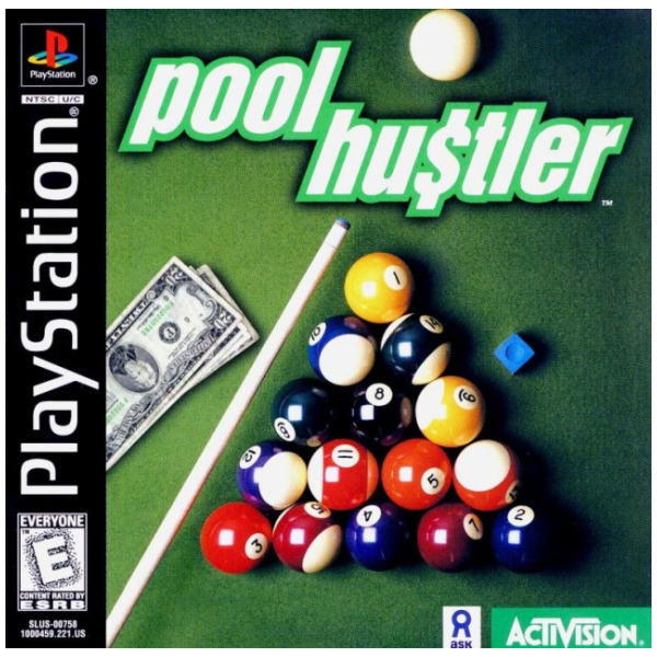 Pool Hustler - PlayStation PS1 - Used - - PNP Games Online Store