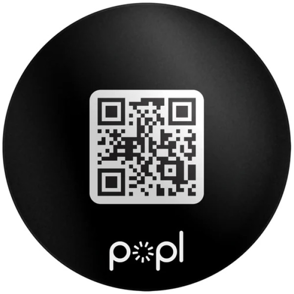 POPL Digital Business Card Black Phone Tag Dot - - PNP Games Online Store