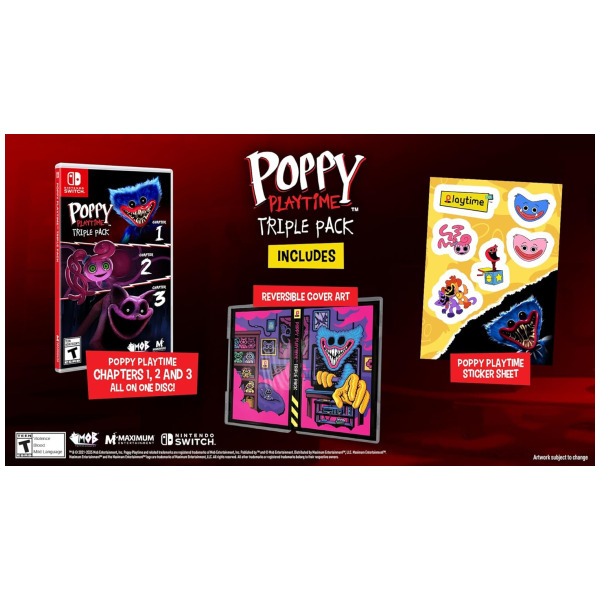 Poppy Playtime Triple Pack - Switch - - PNP Games Online Store