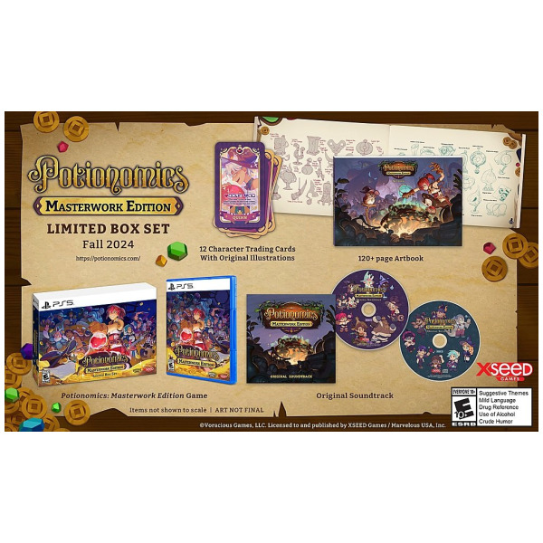 Potionomics Masterwork Edition Limited Box Set - PlayStation 5 PS5 ...