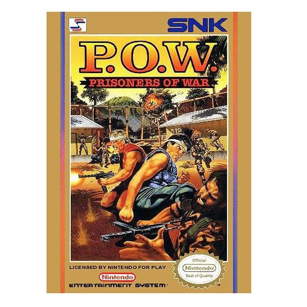 P.O.W. Prisoners of War Nintendo NES Used Cart Only PNP Games Online Store