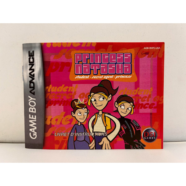 Princess Natasha Manual - - PNP Games Online Store