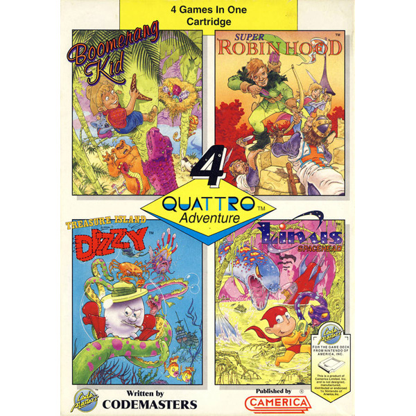 Quattro Adventure - Nintendo NES - Used - Cart Only - - PNP Games ...