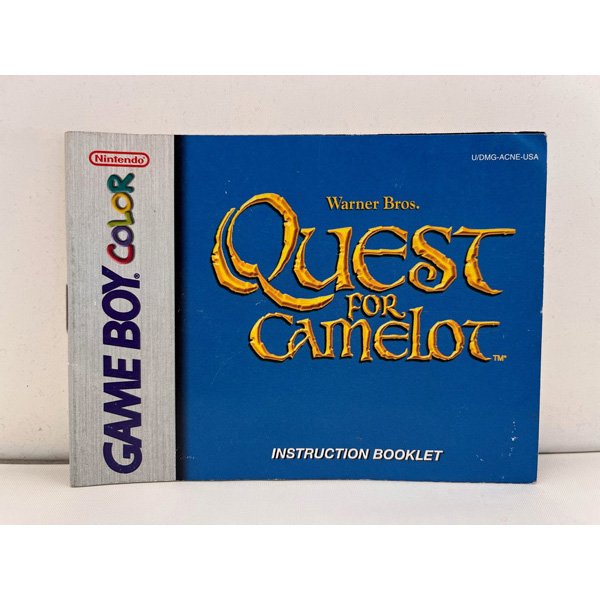 Quest for Camelot Manual - - PNP Games Online Store