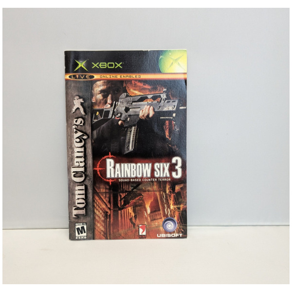 Rainbow Six 3 Manual Only - - PNP Games Online Store