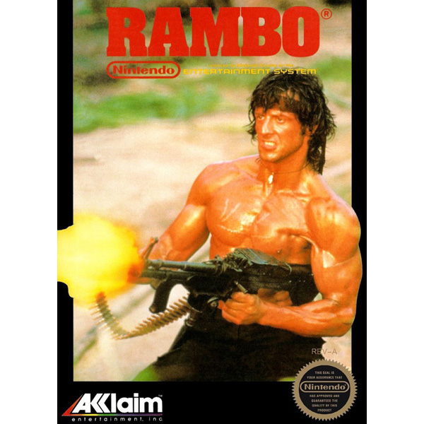 Rambo - Nintendo NES - Used - Cart Only - - PNP Games Online Store