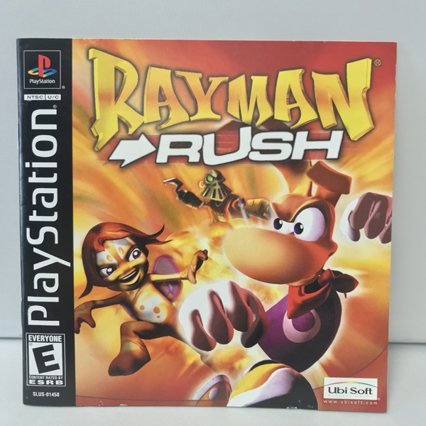 RAYMAN RUSH MANUAL - - PNP Games Online Store