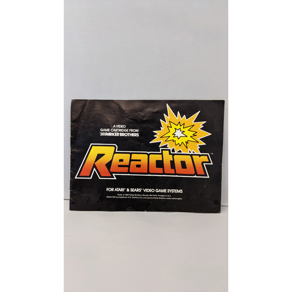 Reactor Manual Only - - PNP Games Online Store