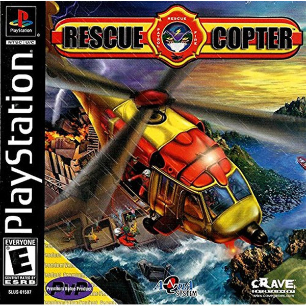 Rescue Copter - PlayStation PS1 - Used - - PNP Games Online Store