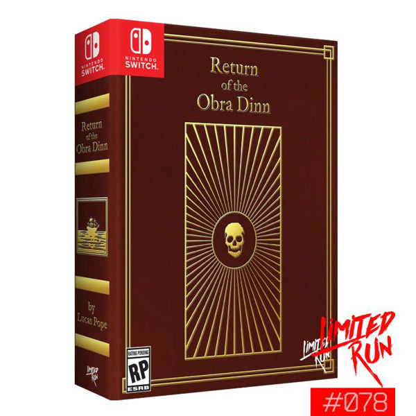 Return of the Obra Dinn Collectors Edition (Limited Run Games) - Switch ...