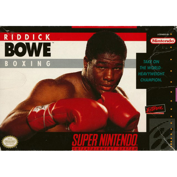 Riddick Bowe Boxing - Super Nintendo SNES - Used - Cart Only - - PNP ...