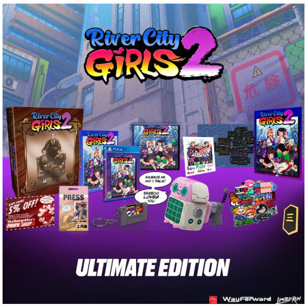 River City Girls 2 Ultimate Edition (Limited Run Games) - PlayStation 4 ...