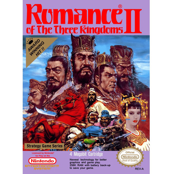 Romance of the Three Kingdoms II - Nintendo NES - Used - - PNP Games ...