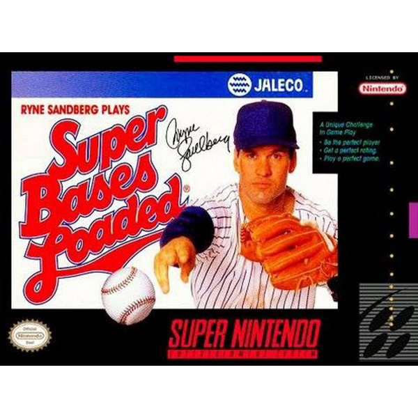 Super Bases Loaded Baseball - Super Nintendo SNES - Used - Cart Only ...