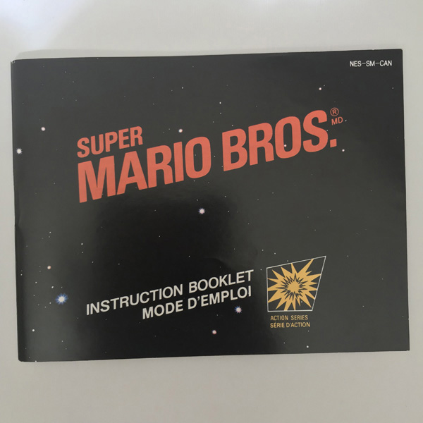 Super Mario Bros Manual - - PNP Games Online Store