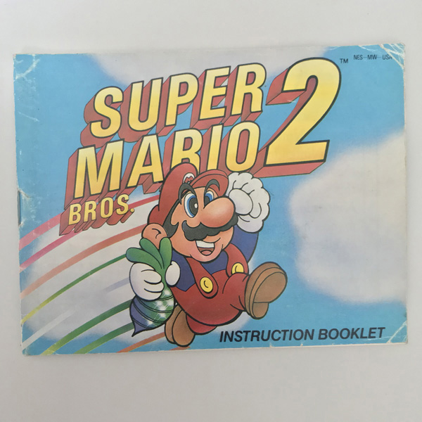 Super Mario Bros 2 Manual - PNP Games Online Store