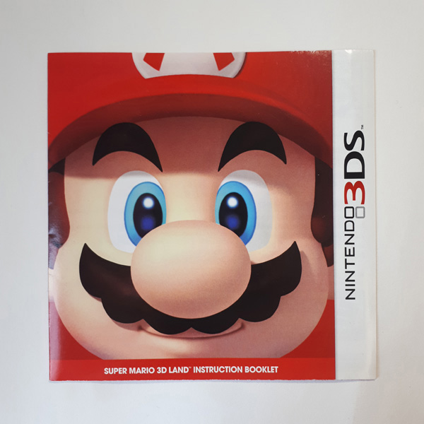 Super Mario 3D Land Manual - - PNP Games Online Store