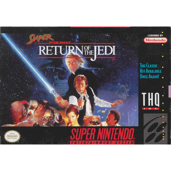 Super Star Wars: Return of the Jedi - Super Nintendo SNES - Used - Cart ...
