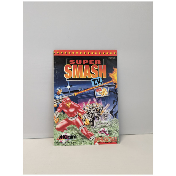 Super Smash TV Manual Only - - PNP Games Online Store