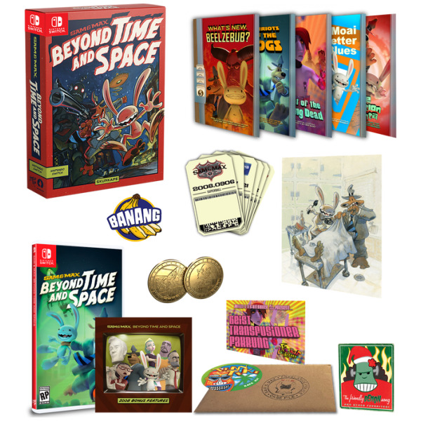 Sam and Max Beyond Time and Space Collectors Edition (Limited Run Games ...