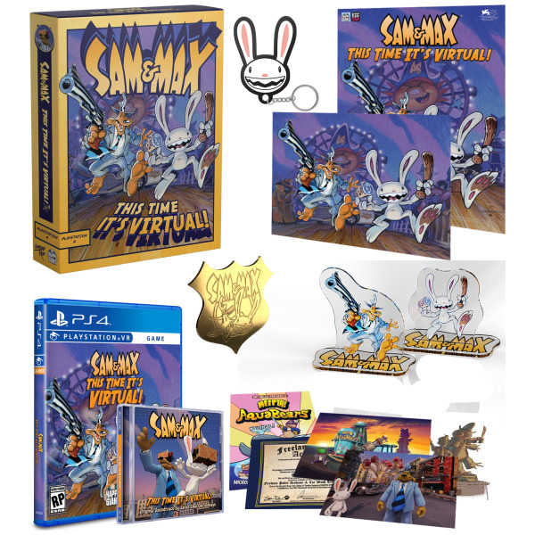 Sam and Max This Time Its Virtual Collectors Edition (PSVR) (Limited ...