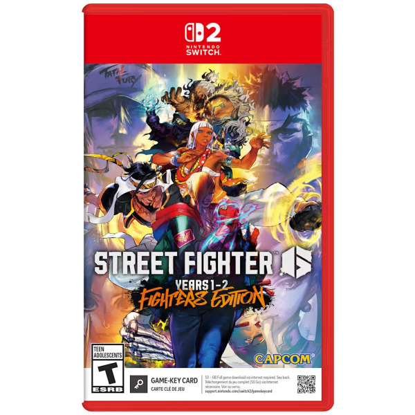 Street Fighter 6 Years 1-2 Fighters Edition (Game-Key Card, Download Required) - Switch 2 ...
