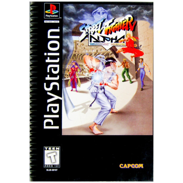 Street Figher Alpha (Long Box Version) - PlayStation PS1 - Used - - PNP ...