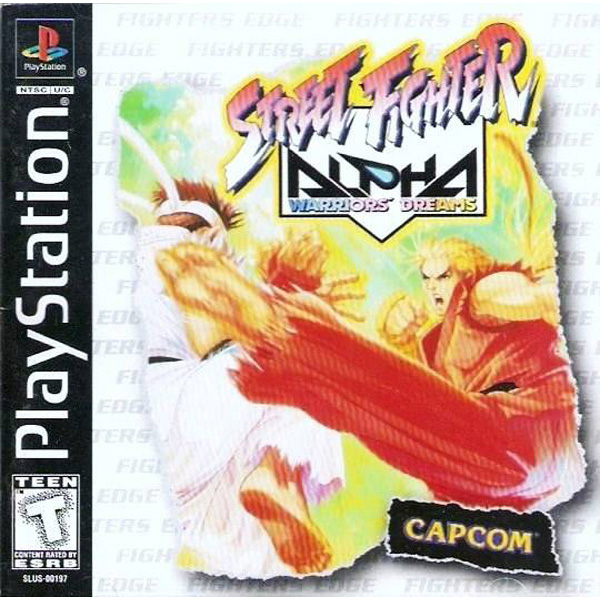 Street Fighter Alpha - PlayStation PS1 - Used - - PNP Games Online Store