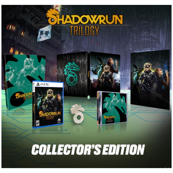 Shadowrun Trilogy Collectors Edition (Limited Run Games) - PlayStation ...