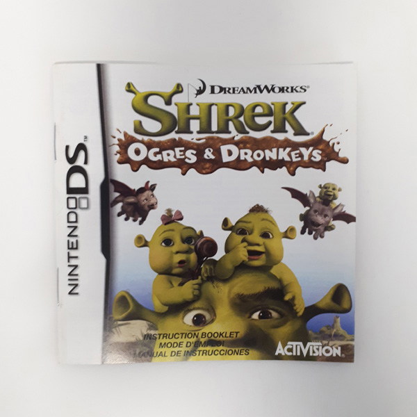 Shrek Ogres & Dronkeys Manual - - PNP Games Online Store