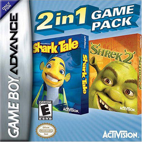 Shrek 2 / Shark Tale - Game Boy Advance - Used - Cart Only - - PNP ...