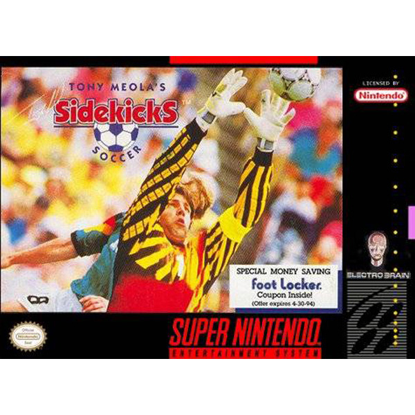 Sidekicks Soccer - Super Nintendo SNES - Used - - PNP Games Online Store