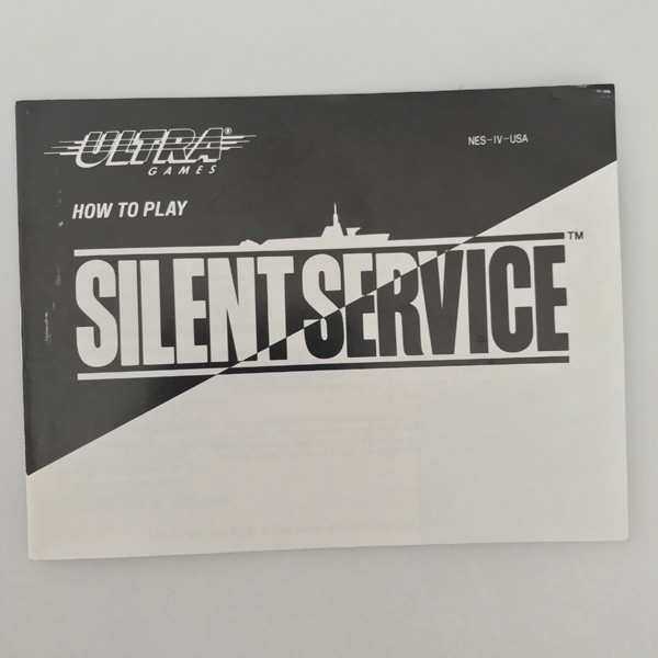 Silent Service Manual - PNP Games Online Store