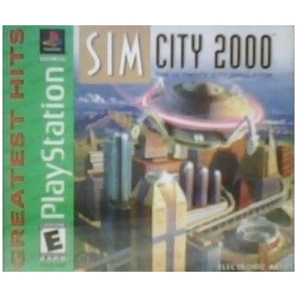Sim City 2000 (Greatest Hits) - PlayStation PS1 - Used - Disc Only ...