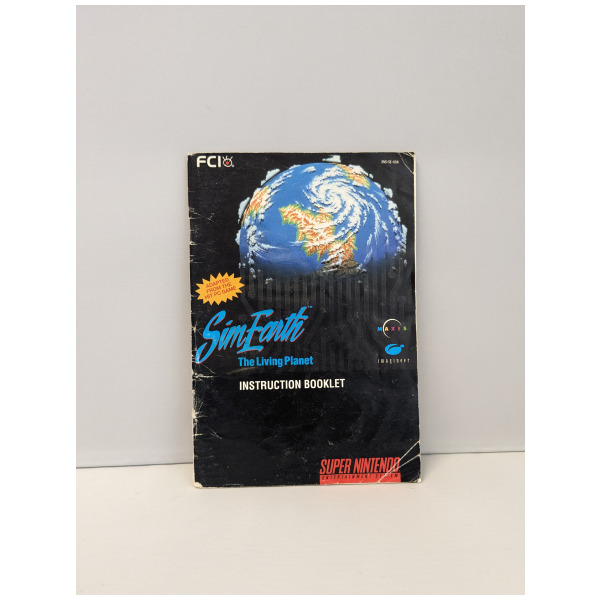 SimEarth Manual Only - - PNP Games Online Store