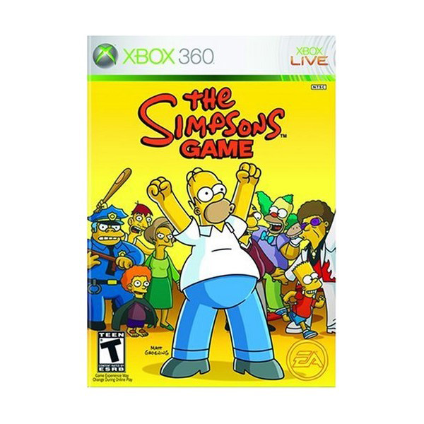 The Simpsons Game - Xbox 360 - Used - Disc Only - - PNP Games Online Store
