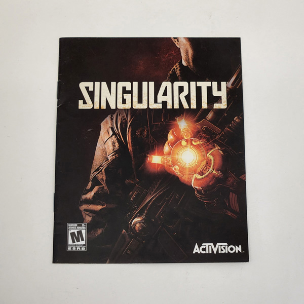 SINGULARITY MANUAL - - PNP Games Online Store