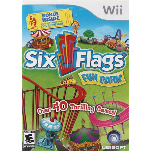 Six Flags Fun Park - Wii - Used - Disc Only - PNP Games Online Store