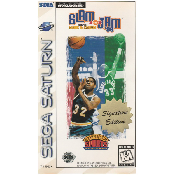 Slam N Jam 96 - Saturn - Used - - PNP Games Online Store