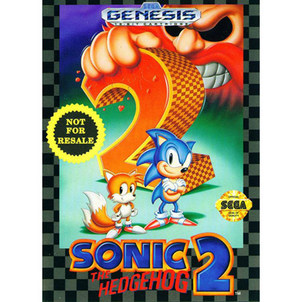 Sonic Hedgehog 2 - Genesis - Used - Cart Only - - PNP Games Online Store