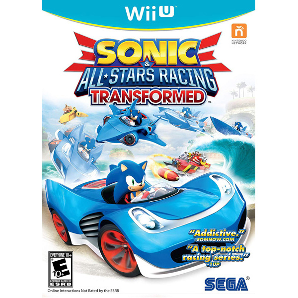 Sonic All Stars Racing Transformed Be - Wii U - Used - - PNP Games ...