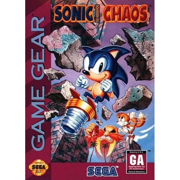 Sonic Chaos - Game Gear - Used - Cart Only - - PNP Games Online Store