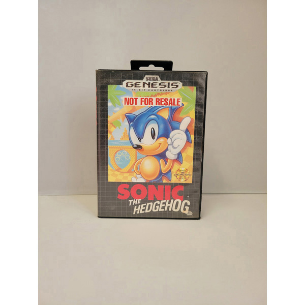 Sonic the Hedgehog Not for Resale Case Only - PNP Games Online Store