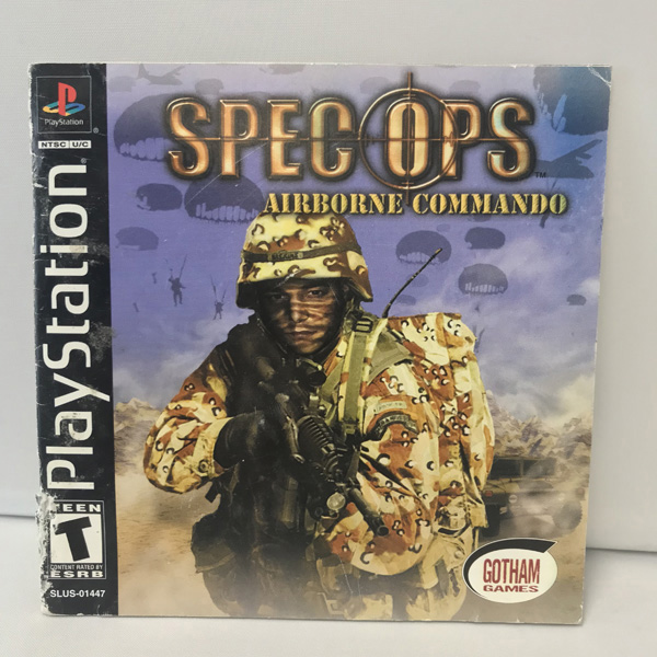 Spec Ops Airborne Commando Manual - - PNP Games Online Store