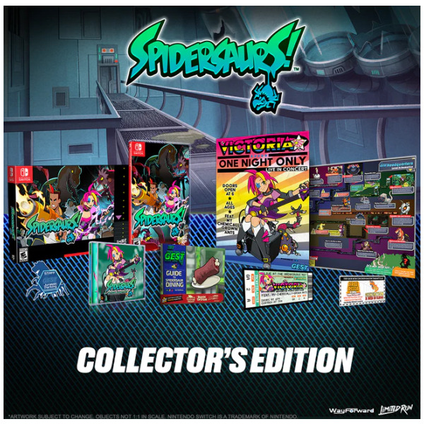Spidersaurs Collectors Edition (Limited Run Games) - Switch - - PNP ...