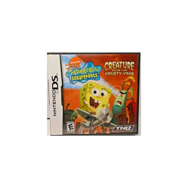 Spongebob: Creature From the Krusty Krab - Nintendo DS - Used - Cart ...