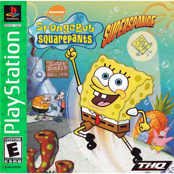 Spongebob Squarepants Supersponge (Greatest Hits) - PlayStation PS1 ...