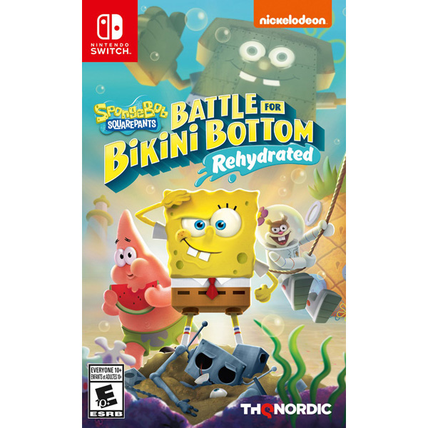 Spongebob Squarepants Battle for Bikini Bottom Rehydrated - Switch ...