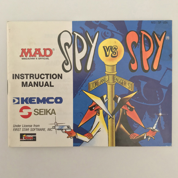 Spy Vs Spy Manual - - PNP Games Online Store