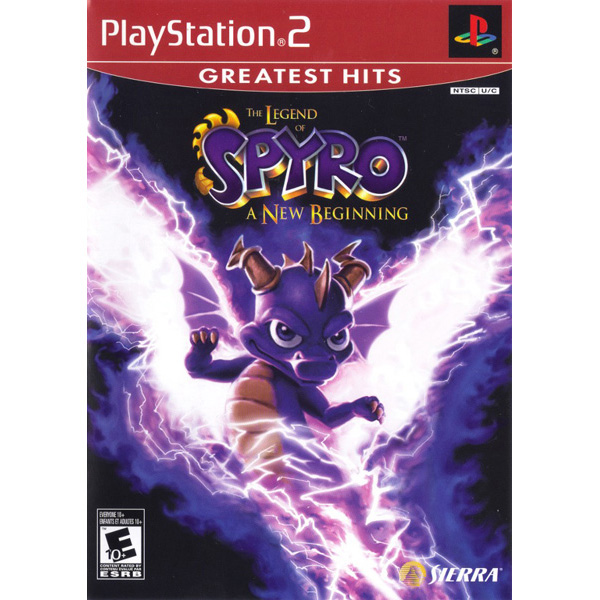 Legend of Spyro a New Beginning - PlayStation 2 PS2 - Used - Disc Only ...